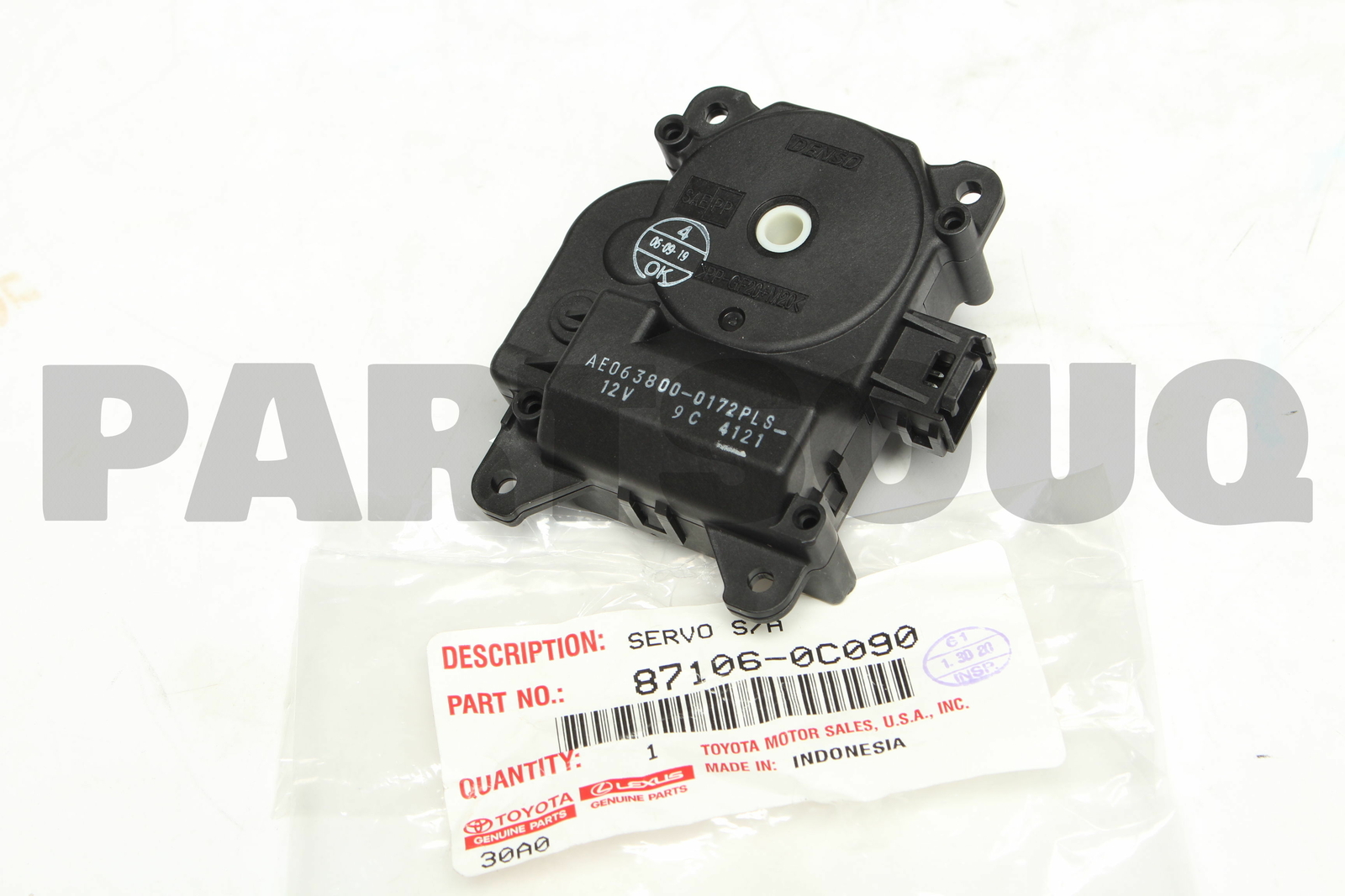 871060C090 Genuine Toyota SERVO SUB-ASSY, DAMPER 87106-0C090 | eBay