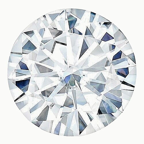 Round Cut 3ct Diamond, VVS1 Clarity, D Color Grade, GRA Certified | eBay