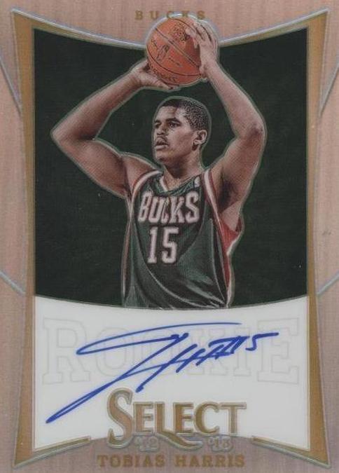 2012-13 Panini Select - Tobias Harris #186 Silver Prizm /199 (AU, RC ...
