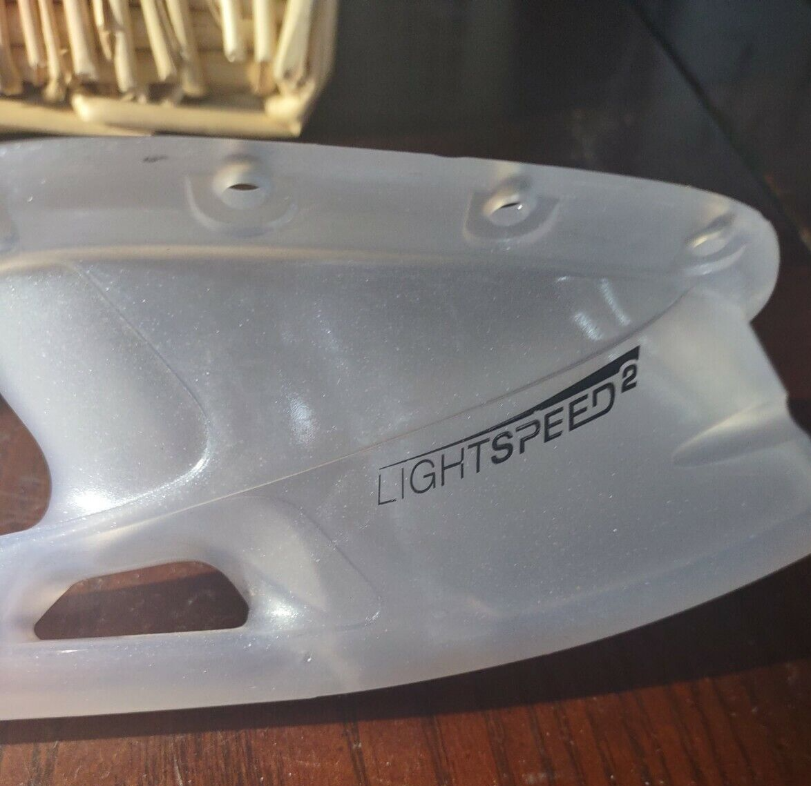 Tuuk LS2 Power Ice Skate Blade Holder Right Clear Size 306-Brand New ...