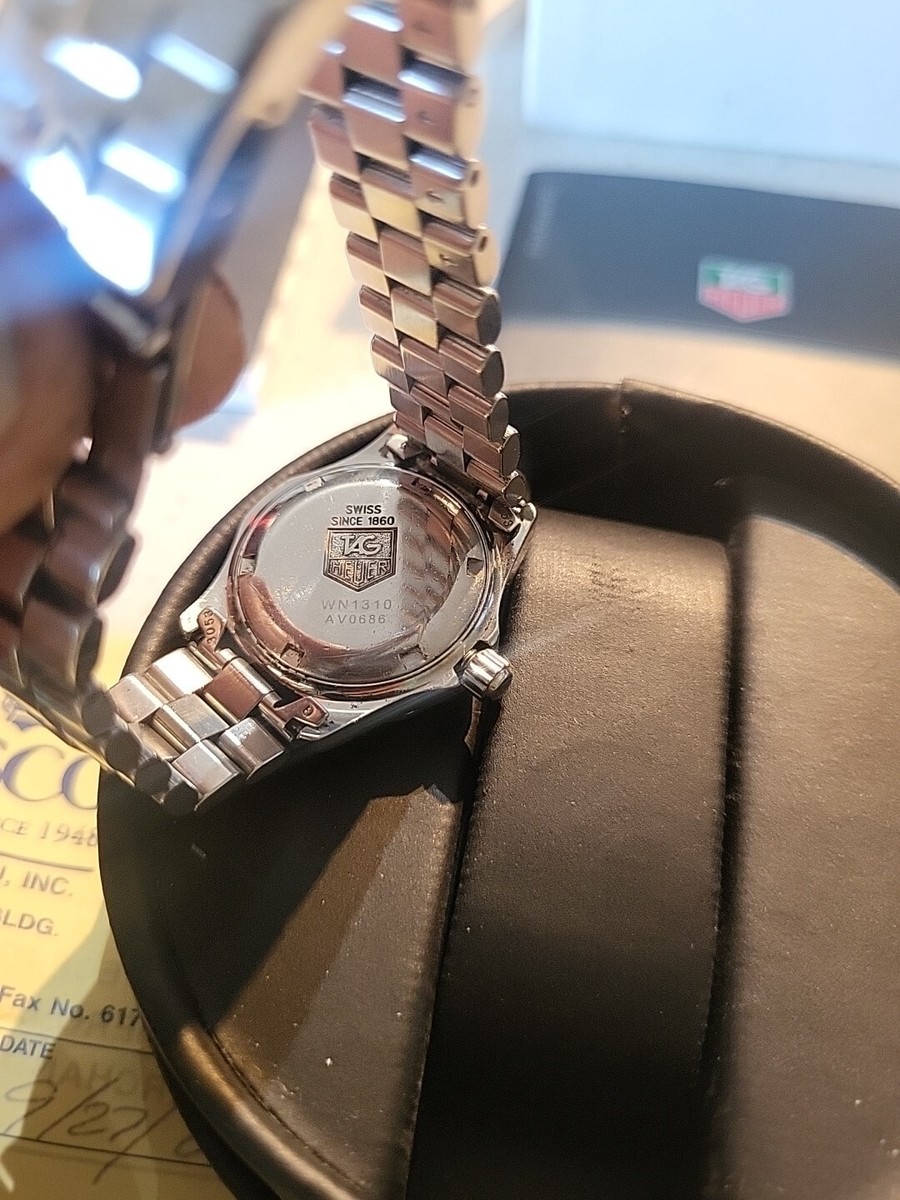 TAG Heuer Professional 200 WN1310 Ladies Watch Date Black TAG Heuer Professional 200 WN1310 Ladies Watch Date Black