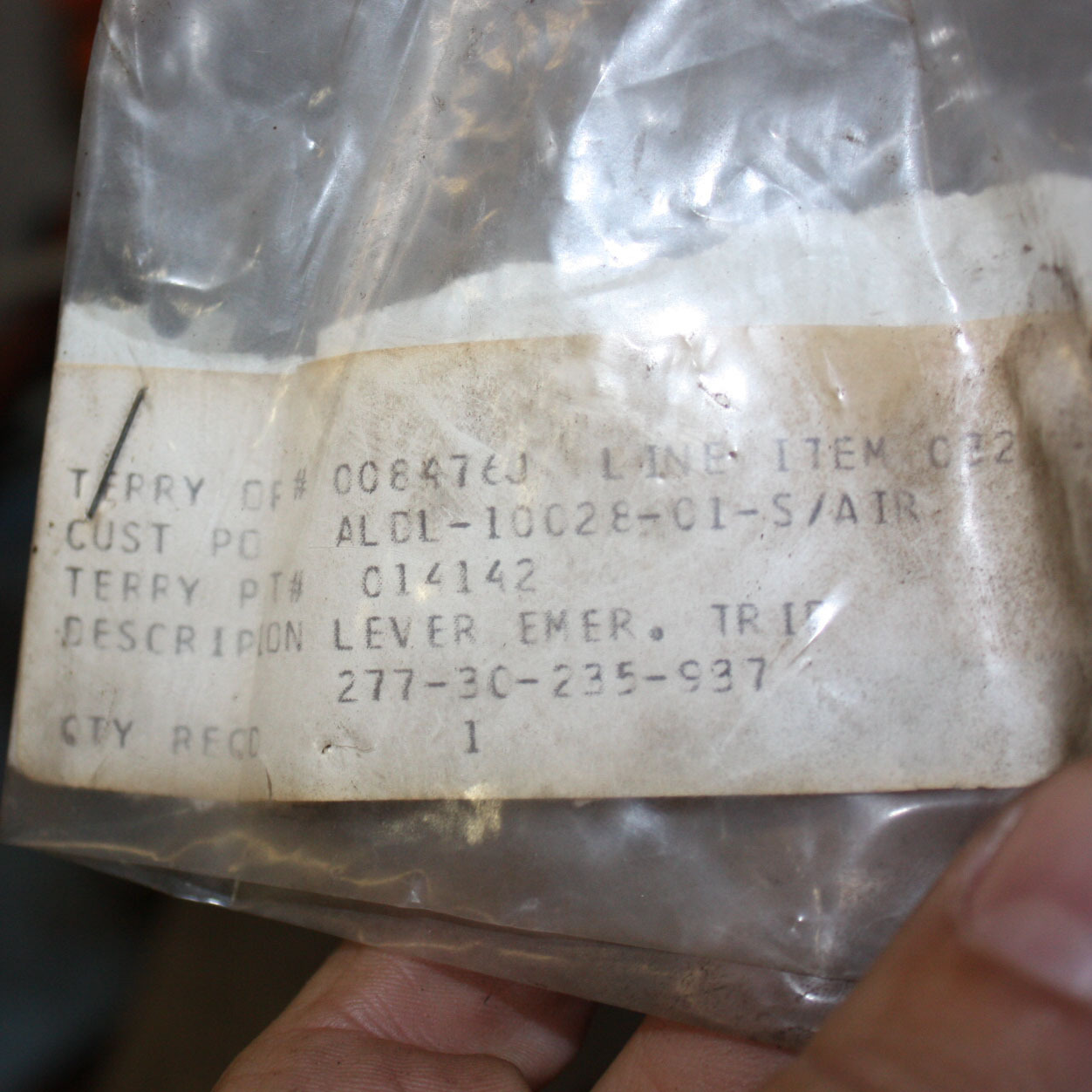 Terry Steam Turbine 014142 Lever emergency trip 277 30 232 937 | eBay