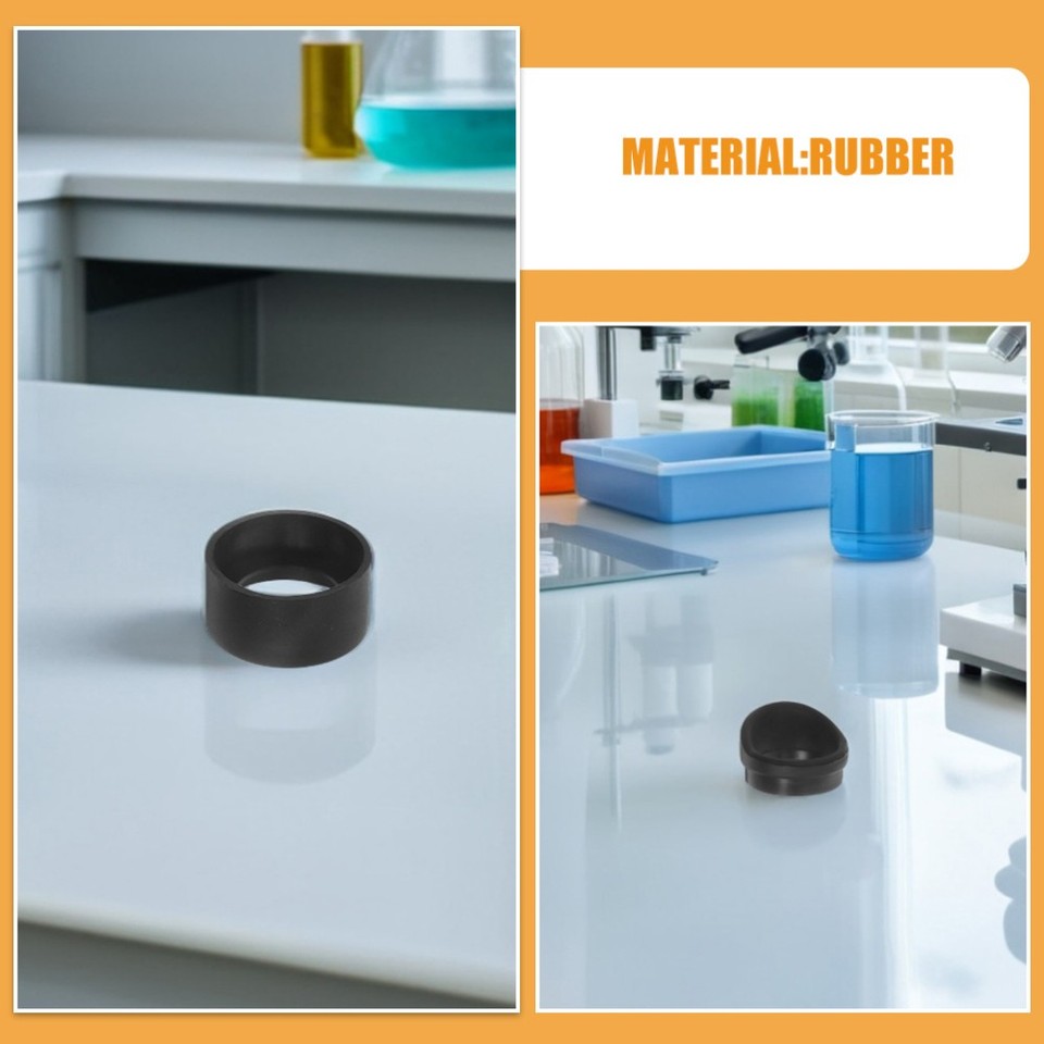 6PCS Eyepiece Eye Shield: Microscope Rubber Guards Cups Eyepiece Covers ...