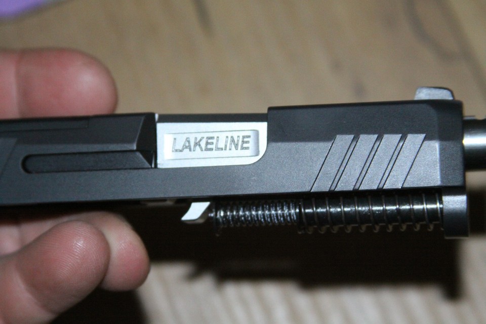 Taurus GX4 XL T.O.R.O 9mm Complete Slide w/ Ported Barrel and Recoil ...