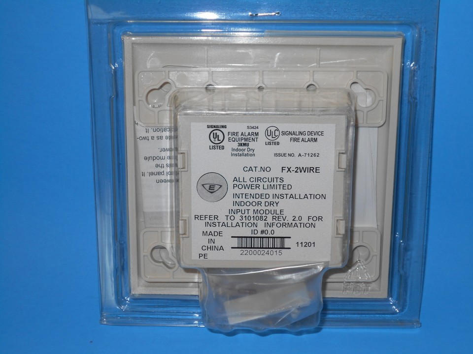 New Edwards FX-2WIRE Analog Module | eBay