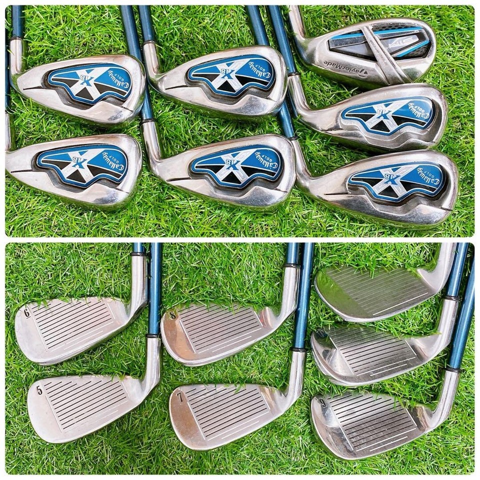 Callaway X HOT Package 11 Club set with Golf bag Men's 2021 model Flex ...