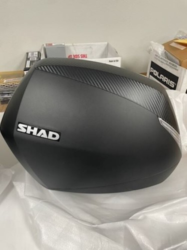 Take Off SHAD Motorcycle Luggage Side Panniers. Hard Cases. SH36 Carbon Effect. | eBay