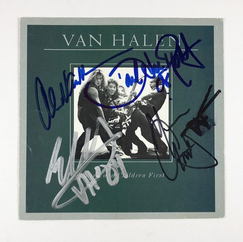 Van Halen David Lee Roth Signed Autographed Women And Children First CD ...
