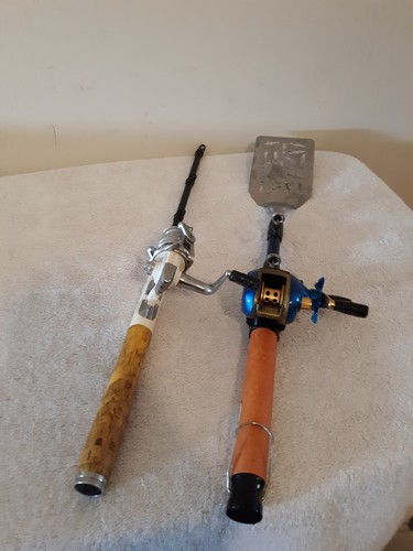 Gibson Bait Cast BBQ Tool Spatula & Fishing Pole Lighter | eBay