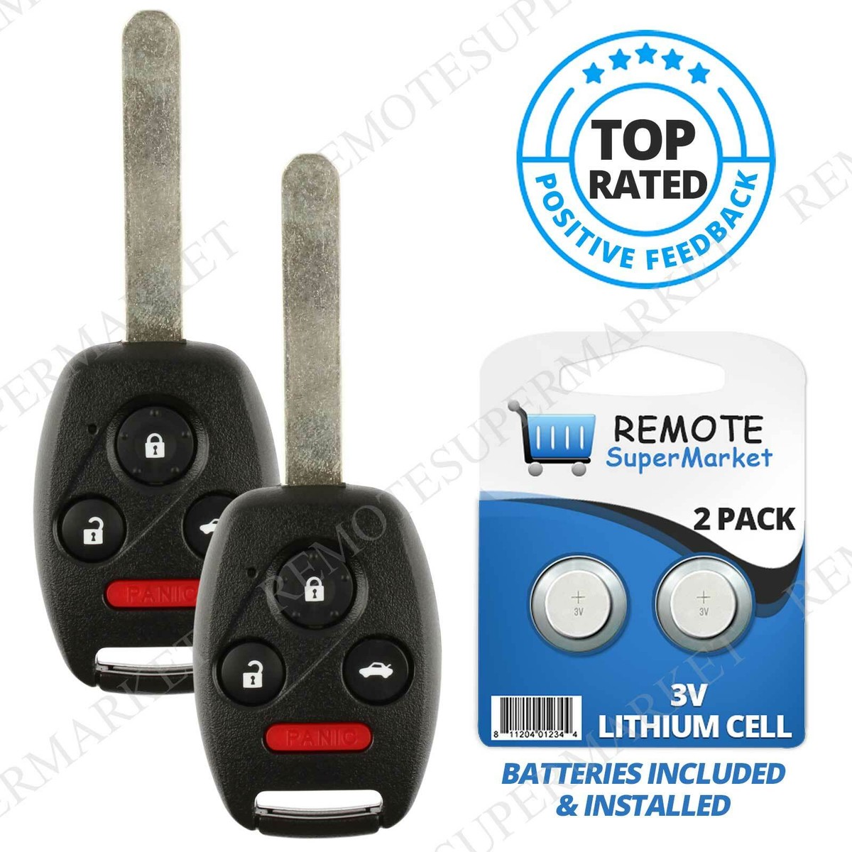 Honda Accord Remote Key Replacement