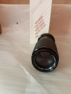 Rokinon 80-200mm f/4.5 Automatic One-Touch Macro Zoom Lens for Canon AE ...