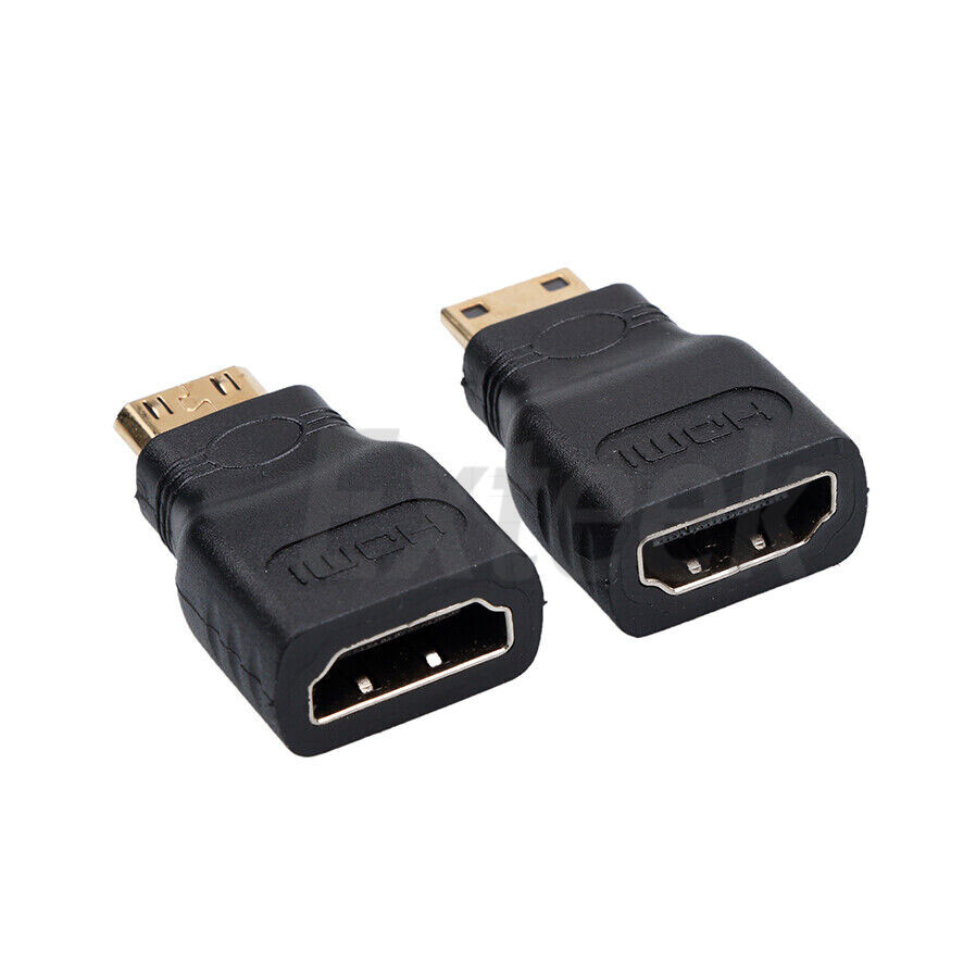 Mini HDMI Type-C Male to HDMI Female Adapter Cable Converter 1080P 4K ...