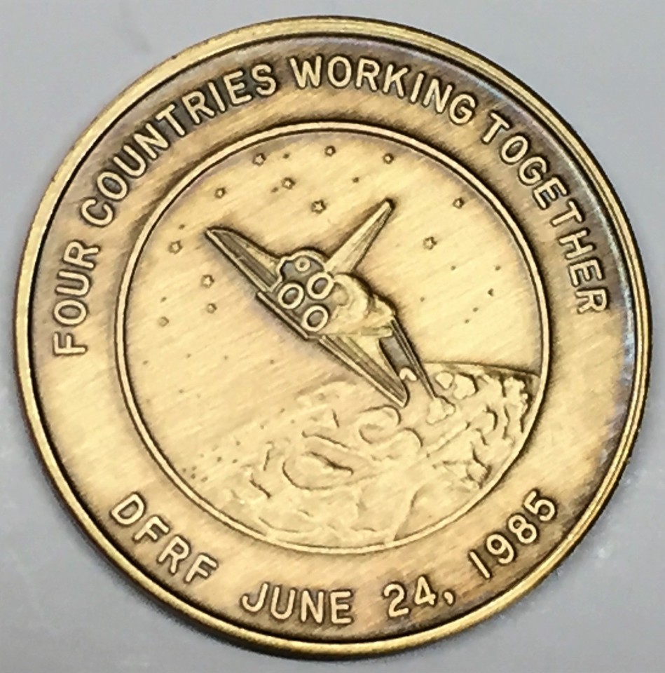 N051-G NASA SPACE SHUTTLE COIN / MEDAL, DISCOVERY, STS-51-G | eBay