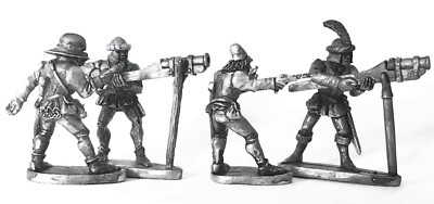 Medieval Large Hand Cannons And Crew X2 28mm Metal Unpainted | eBay