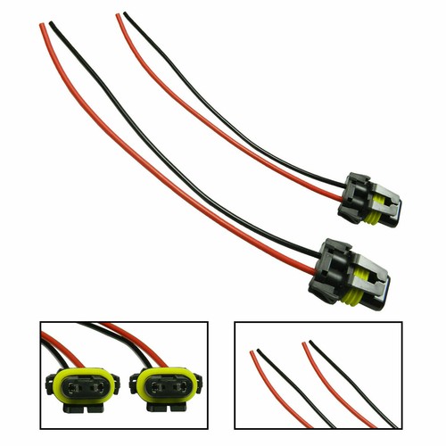 2pcs 9005 9006 Adapter Headlights Fog Light Plug Connector Wiring ...