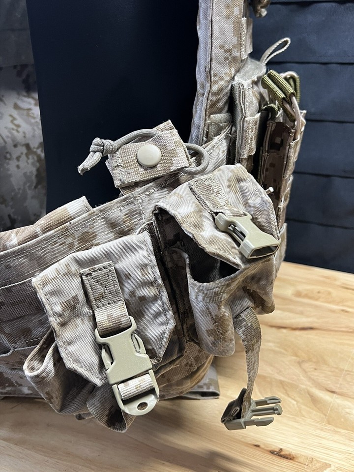LBT 6094B Large Plate Carrier NSW DEVGRU AOR1 Desert Digital USED W ...