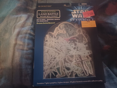 STAR WARS EPISODE 1 LAND BATTLE Glow in dark action scenes ...