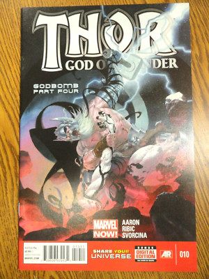 Thor God De Thunder #10 Godbomb PT 4 NM Gorr Boucher King Amour 1st ...