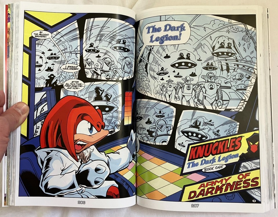 Knuckles The Echidna Complete Archie Comics Collection Archives - Sonic ...
