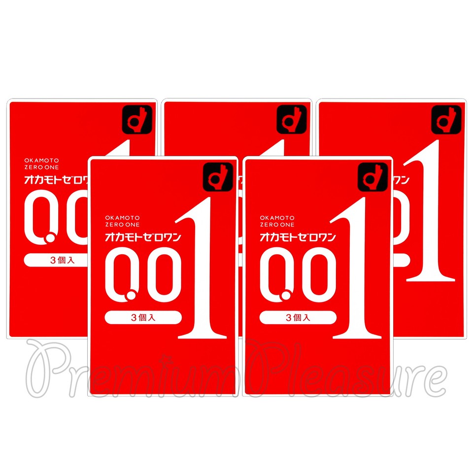 Okamoto 001 Zero One condoms Ultra thin Thinnest Polyurethane 0.01 ...