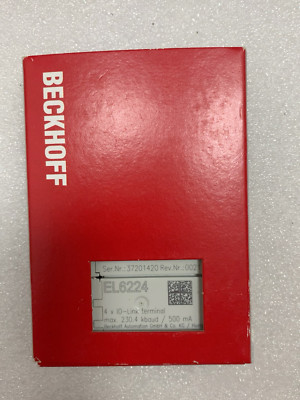 EL6224 Beckhoff PLC controller module brand new Shipping DHL or FedEX ...