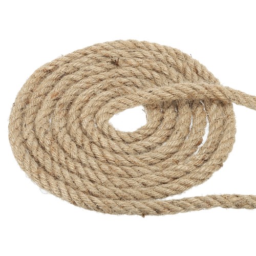 1/2 Inch 85.3 Feet Jute Rope Natural Manila Rope Thick Heavy Twine Rope ...