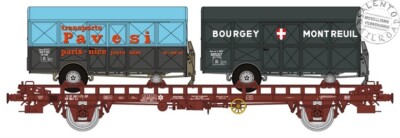 REE Modeles WB-642 Tank Marchandises Ufr SNCF Avec 2 Remorques " Pavesi ...