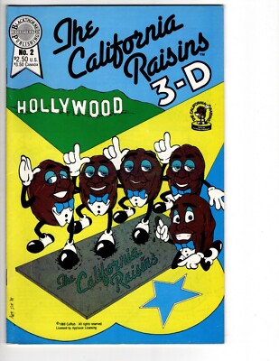 The California Raisins 3-D #2 Comic Book 1988 VF/NM | eBay