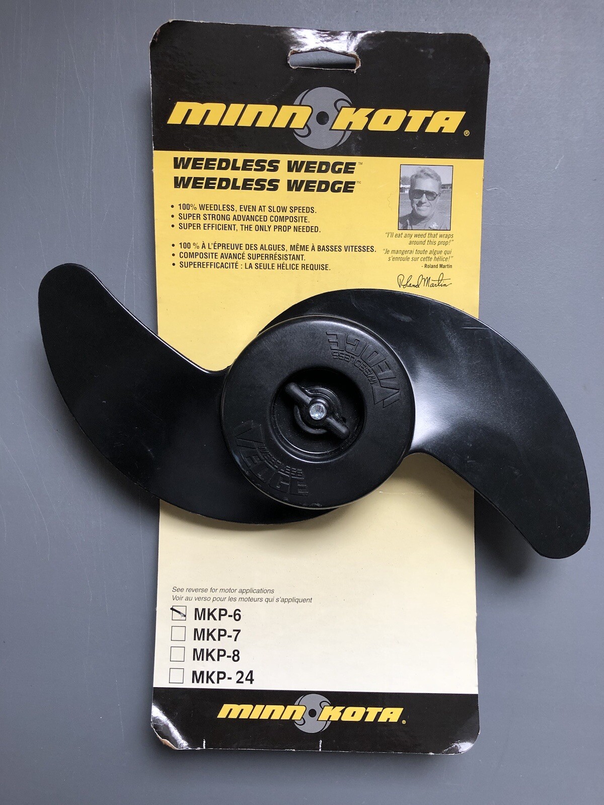 Minn Kota Weedless Wedge MKP-6 Prop New Fishing Electric Motor | eBay