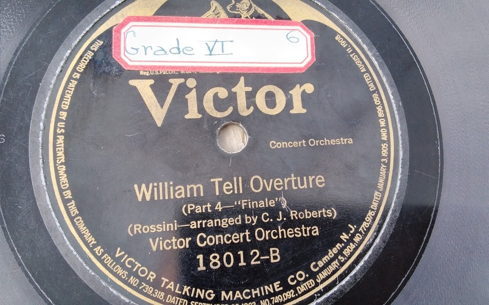 Victor Concert Orchestra 78rpm Single 10-inch Victor Records #18012 ...