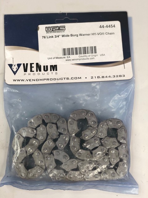 Venom Products Borg Warner Hyvo Chain 3/4" 76 Links (44-4454) for sale ...