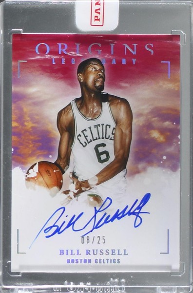 2020-21 Panini Origins - Legendary Autographs Red #LA-BRS Bill Russell ...