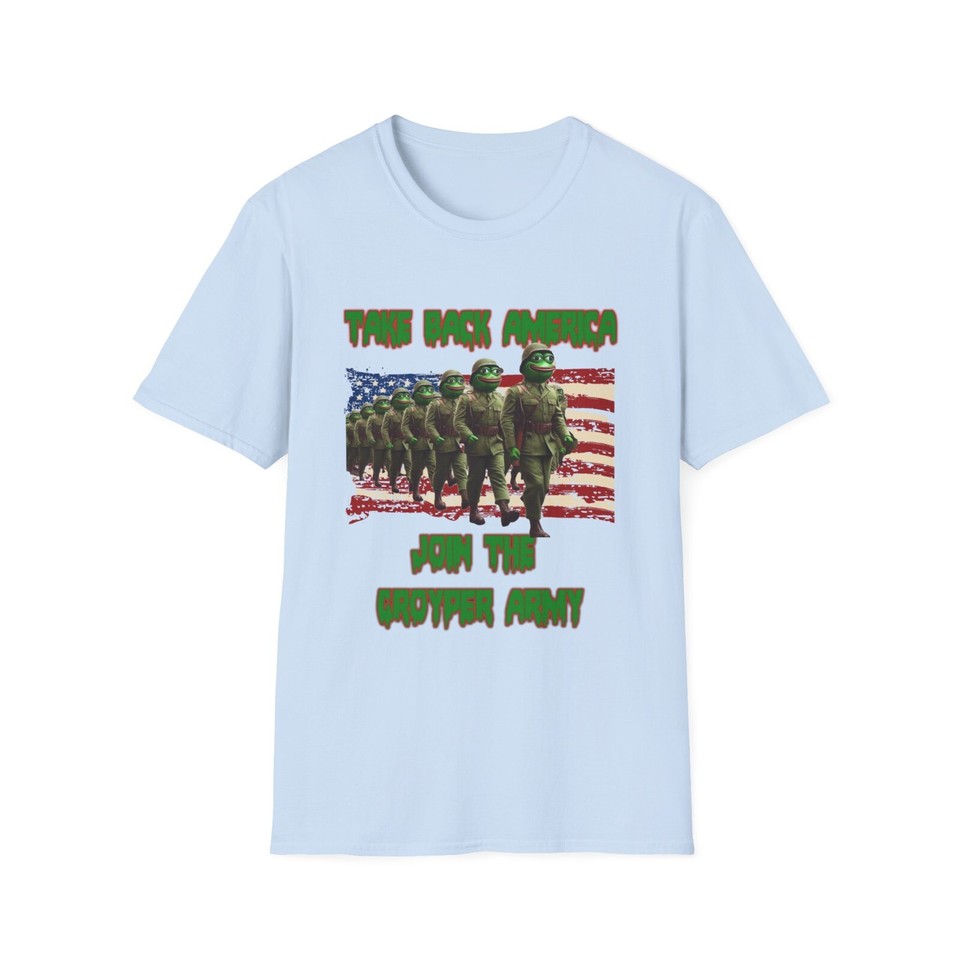 Join the Groyper Army: Take Back America T-Shirt New w/o Tags ...
