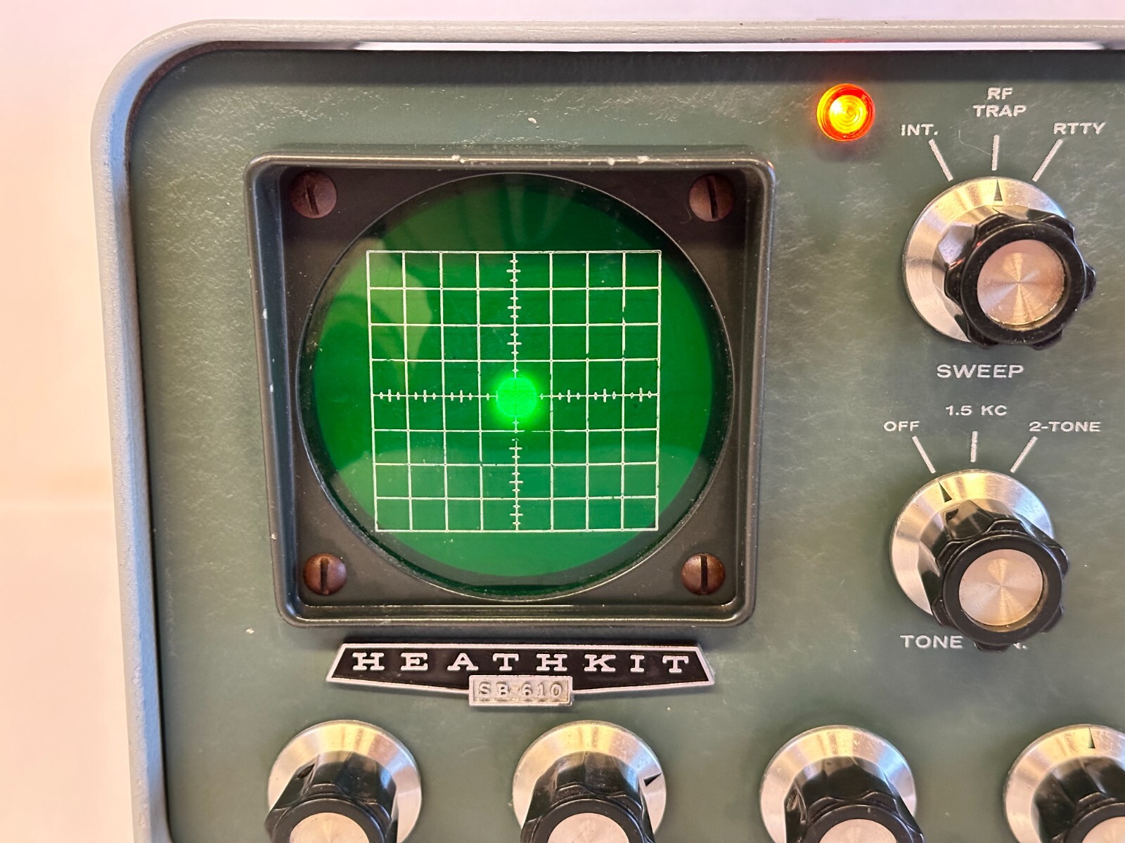 Heathkit Sb-610 Station Monitor Scope for Amateur Radio SB610 for sale ...