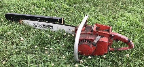 Vintage Homelite XL Textron 100451 chainsaw • For PARTS REPAIR | eBay