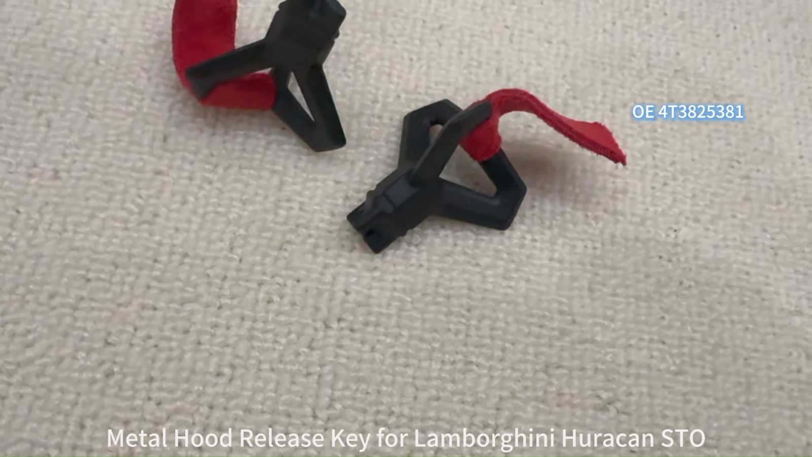 Premium Metal Hood Key for Lamborghini STO - OE Part 4T3825381 High ...