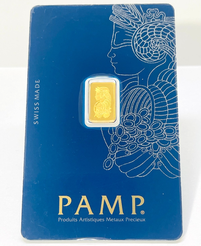 PAMP 1g Swiss Gold Bar Lady Fortuna Sealed Certificate AU 999.9 #248B ...