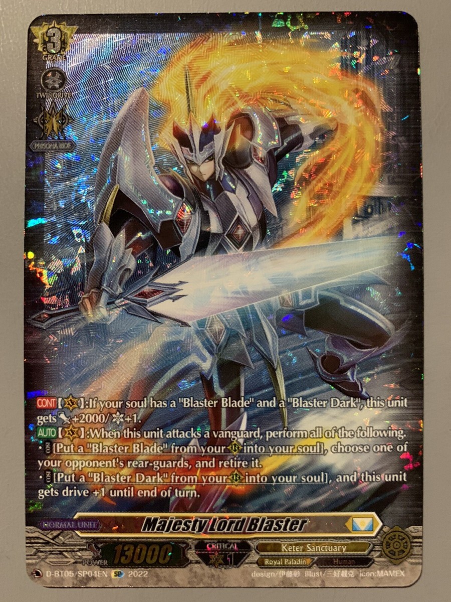 Vanguard Cardfight Blaster Blade And Blaster Dark
