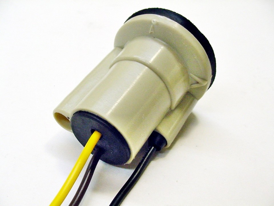 Chevy 1157 Turn Signal Brake Light Bulb Socket Connector Wire Harness ...