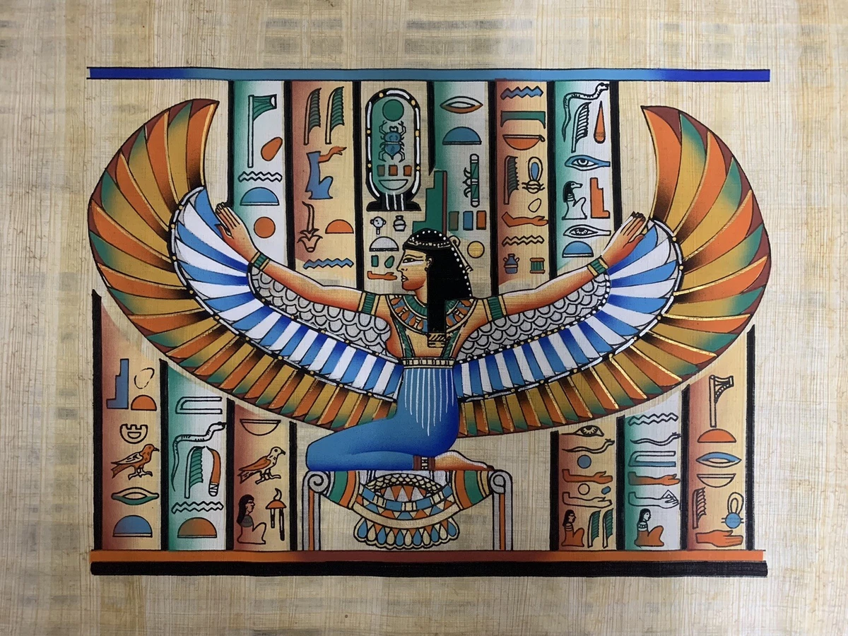 Goddess Isis Papyrus