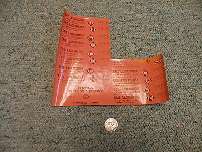 Walthers decals HO NMRA 1961 Convention Erie Lackawanna red letters Lot ...
