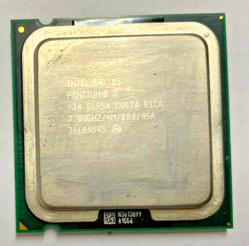 Intel Pentium D 930 SL95X - Dual Core - 3,40GHz /4M / 800/05A -Sockel ...