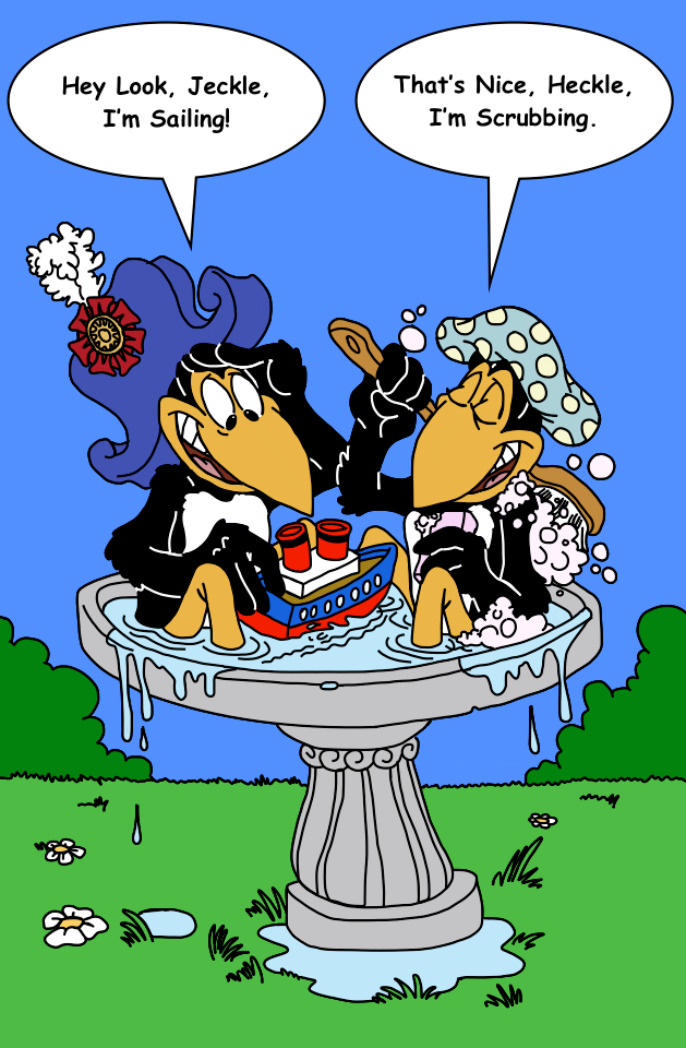 Heckle and Jeckle Vintage Comics and Cartoons 11x17 Poster Print | eBay