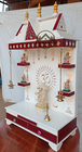 Wooden Temple with LED Light Beautiful Dom Home Temple Pooja Mandir | eBay