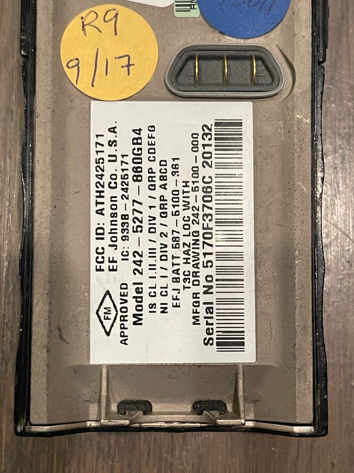 EF Johnson 51SL Full Keypad radio 242-5277-860GB4, 700/800 Test video ...