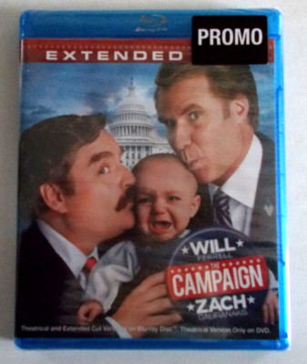 The Campaign Blu-ray Disc Will Ferrell Extended Cut Special Features ...