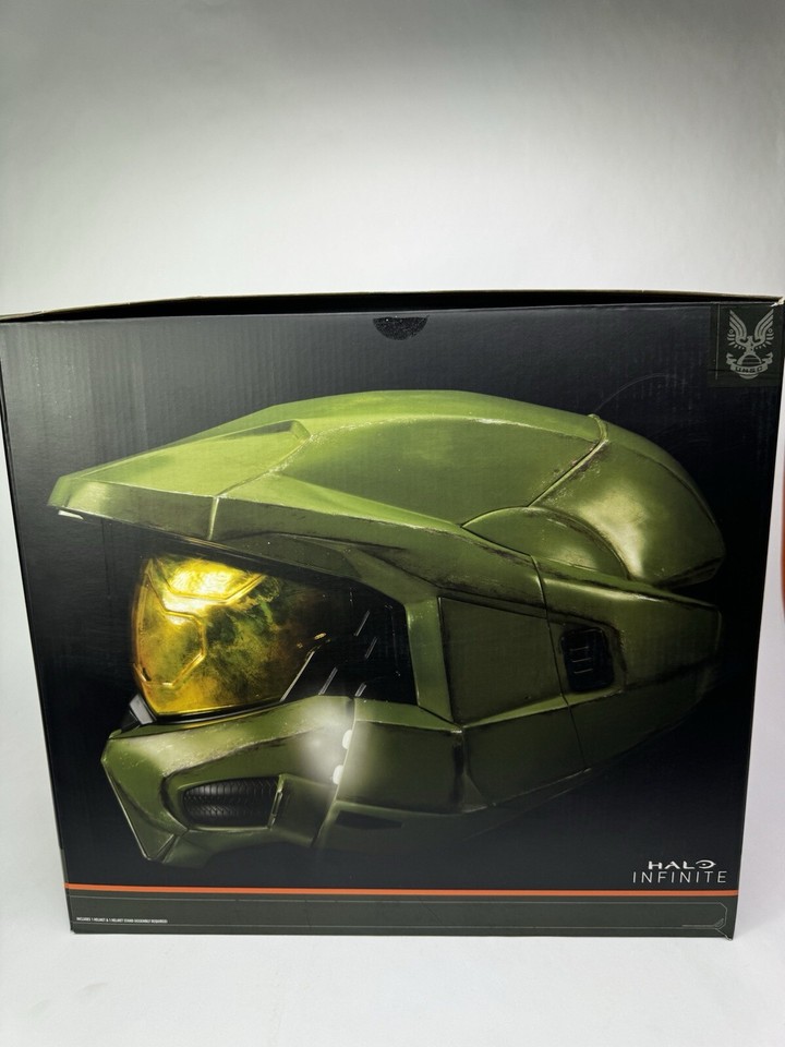 Jazwares Halo Master Chief Deluxe Helmet GAMESTOP EXCLUSIVE RARE | eBay