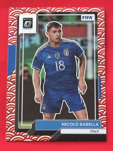 2022-23 Donruss FIFA Asia Optic Photon #68 Nicolo Barella Card! Italy ...