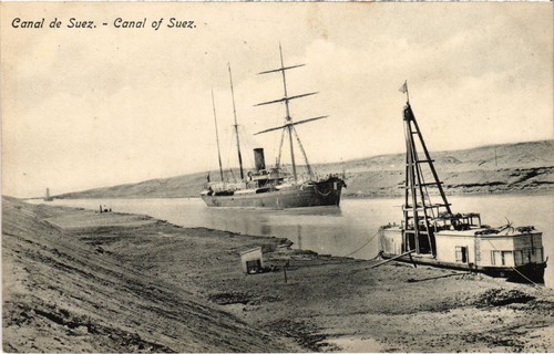 CPA AK Canal de Suez EGYPT (1324500) | eBay