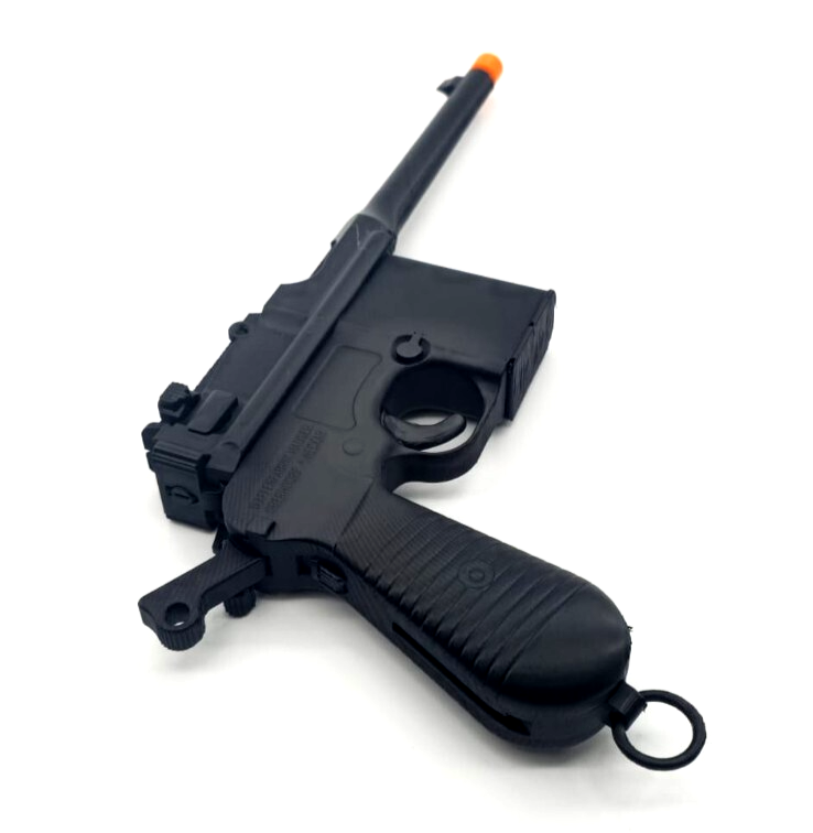 Replica Mauser C-96 Broomhandle 3D Printed Prop Gun For Fantasy ...